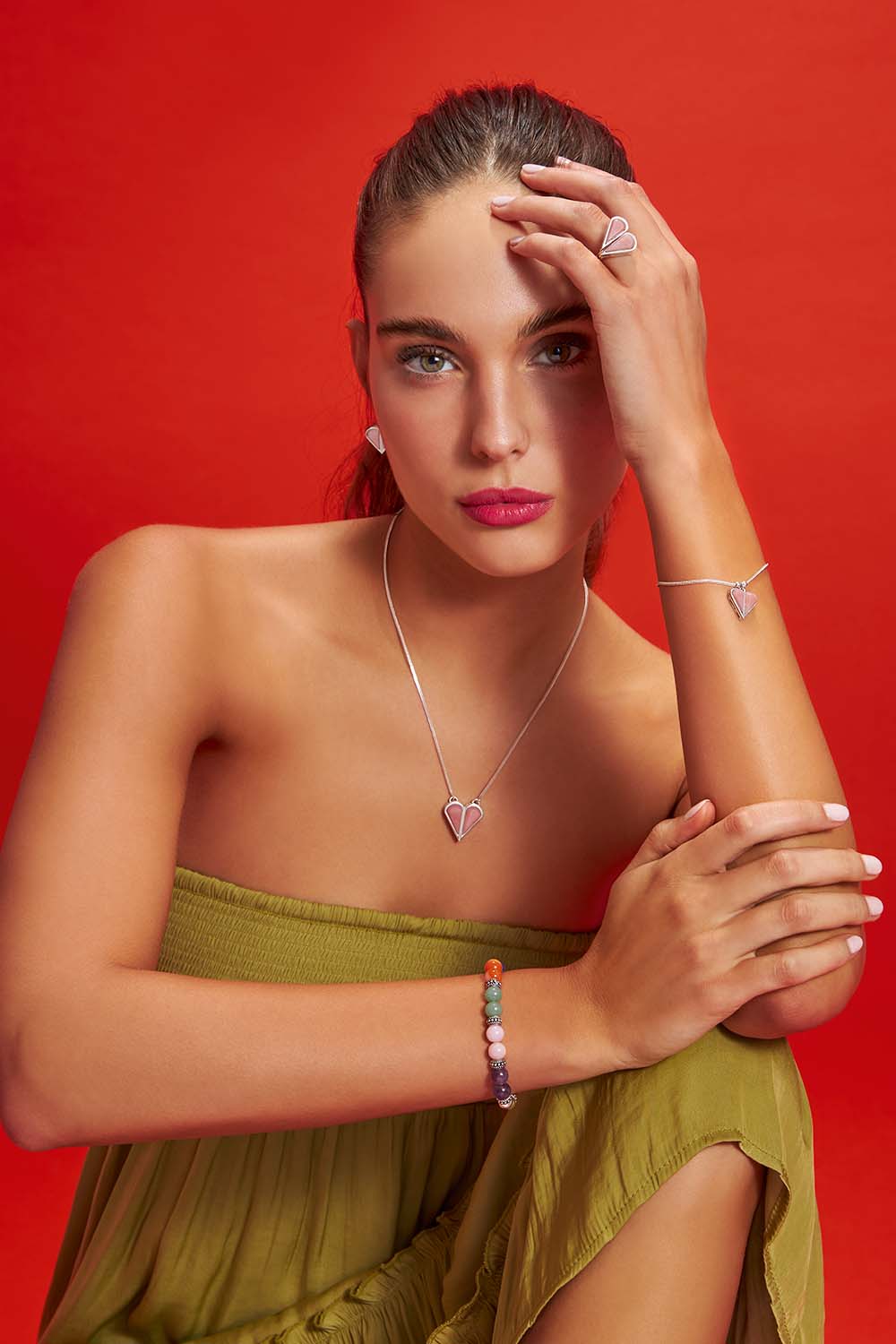 PULSERA PIEDRAS AMOR BASIC